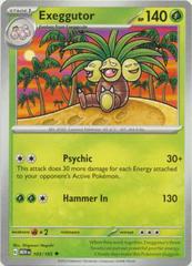 Exeggutor #103 Prices | Pokemon Scarlet & Violet 151 | Pokemon Cards