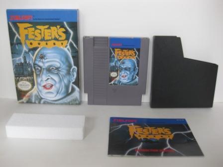 Fester's Quest | Item, Box, and Manual | NES