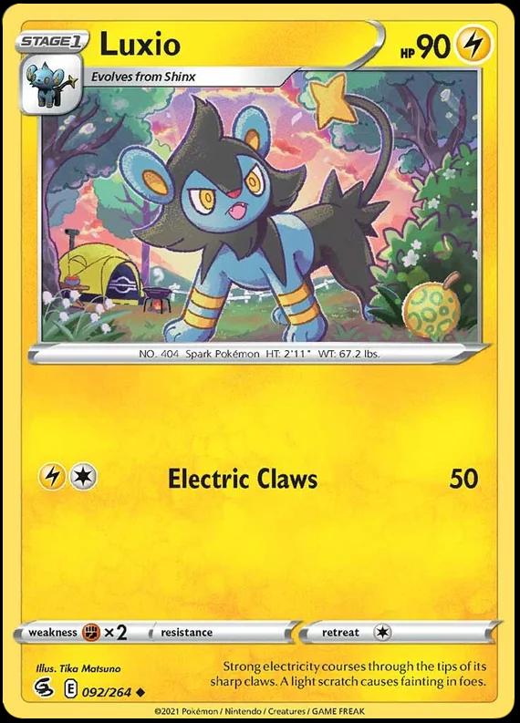 Luxio 92 Prices Pokemon Fusion Strike Pokemon Cards