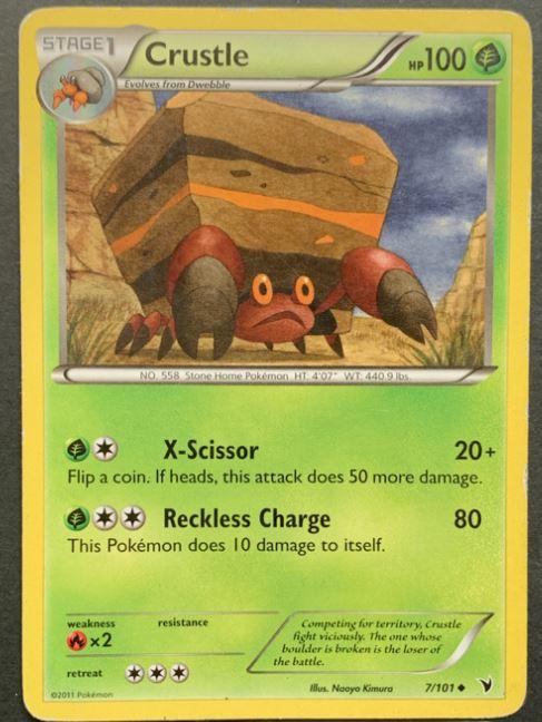 Crustle #7 Prices | Pokemon Noble Victories | Pokemon Cards