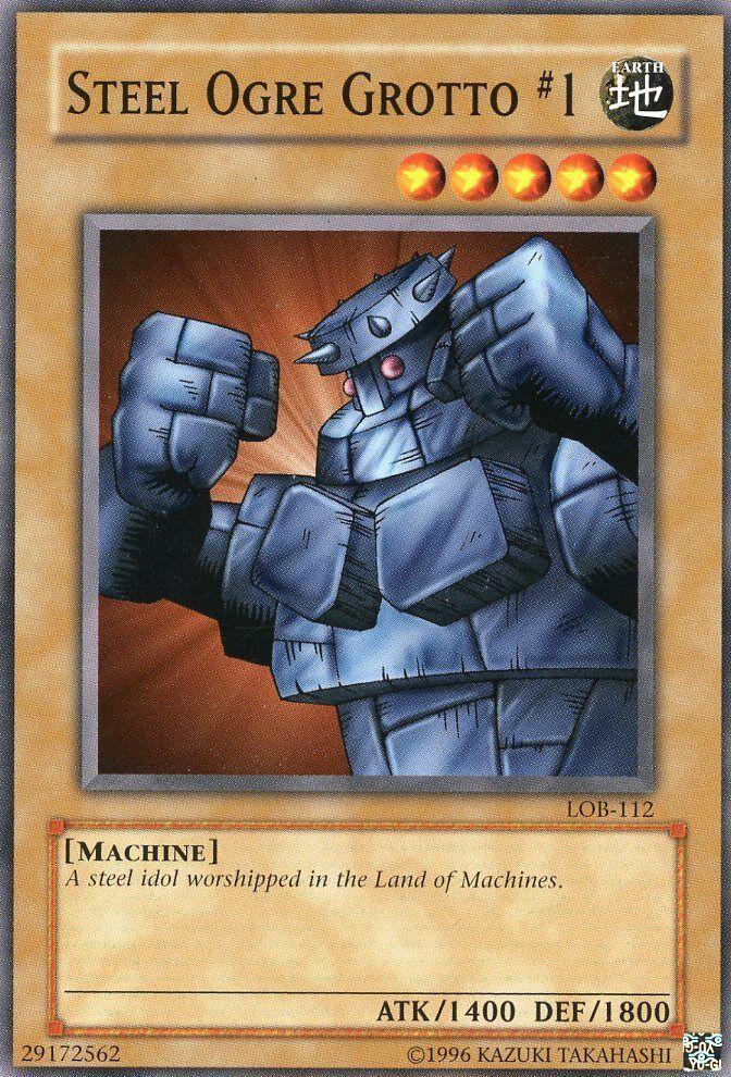 Steel Ogre Grotto 1 LOB-112 Prices | YuGiOh Legend of Blue Eyes White ...