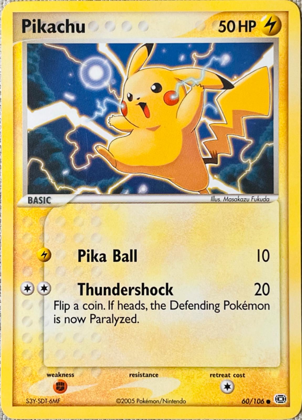 Pikachu #60 Prices | Pokemon Emerald | Pokemon Cards