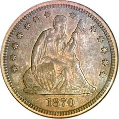 1870 CC Seated Liberty Quarter Prices | Ungraded, NGC, PCGS Values