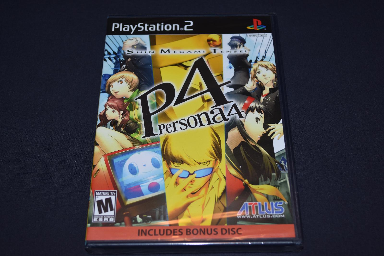 Persona 4 | New Item, Box, and Manual | Playstation 2