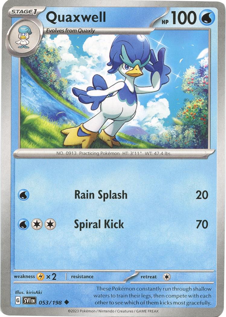 Quaxwell #53 Prices | Pokemon Scarlet & Violet | Pokemon Cards