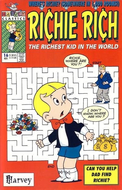 Richie Rich #16 (1993) Prices | Richie Rich Series