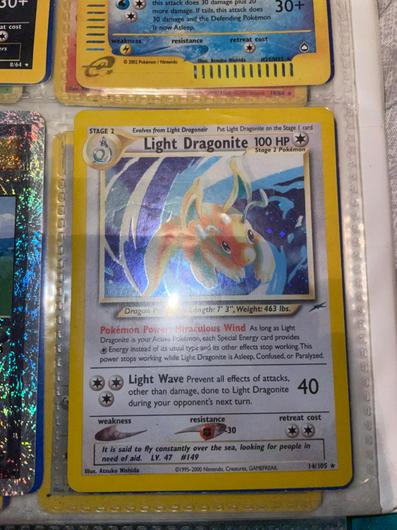 Light Dragonite | Ungraded | Pokemon Neo Destiny