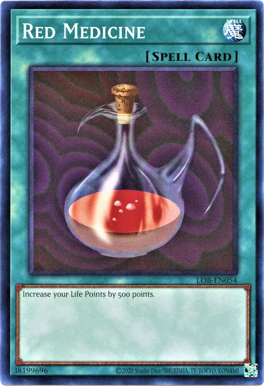 Red Medicine LOB-EN054 Prices | YuGiOh Legend of Blue Eyes White Dragon: 25th Anniversary ...