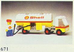 Shell Fuel Pumper #671 LEGO Set Prices | New, Boxed, Loose Values