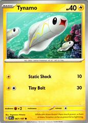 Tynamo #67 Prices | Pokemon Obsidian Flames | Pokemon Cards