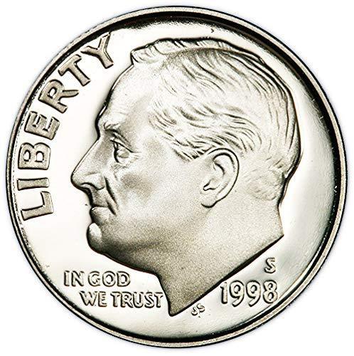 1998 S [SILVER PROOF] Roosevelt Dime Prices | Ungraded, NGC, PCGS Values