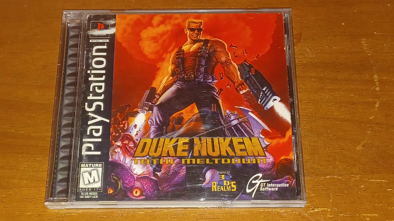 Duke Nukem Total Meltdown | Item, Box, and Manual | Playstation