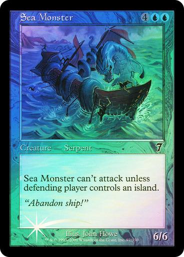 Sea Monster [Foil] Prices | Magic 7th Edition | Magic Cards