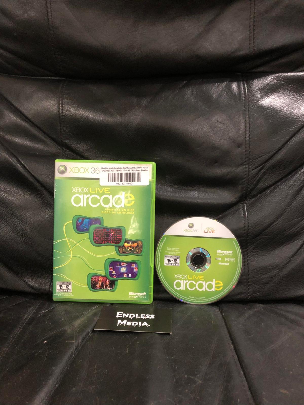 Xbox Live Arcade | Item and Box only | Xbox 360