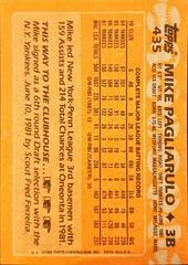 Mike Pagliarulo #435 Prices | 1988 Topps | Baseball Cards