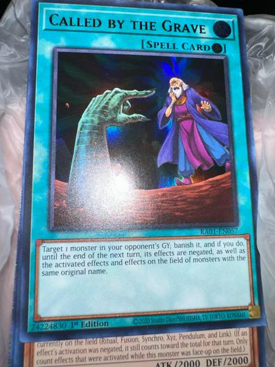 Called by the Grave [Collector's Rare] | Ungraded | YuGiOh 25th ...