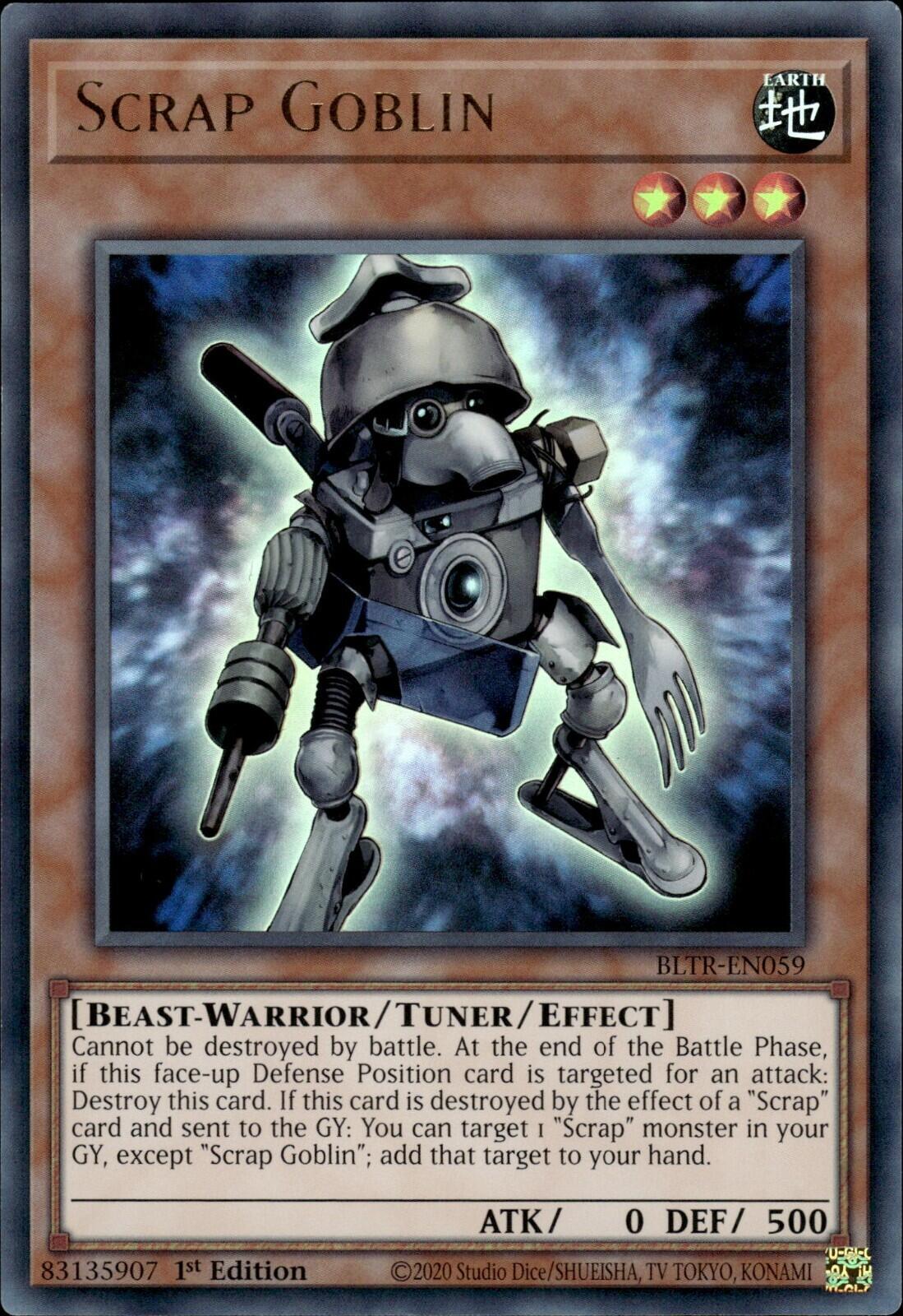 Scrap Goblin BLTR-EN059 Prices | YuGiOh Battles of Legend: Terminal ...