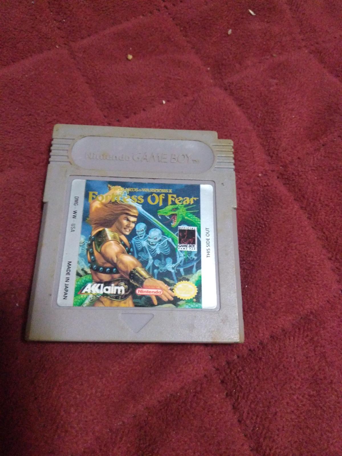 Fortress of Fear | Item only | GameBoy