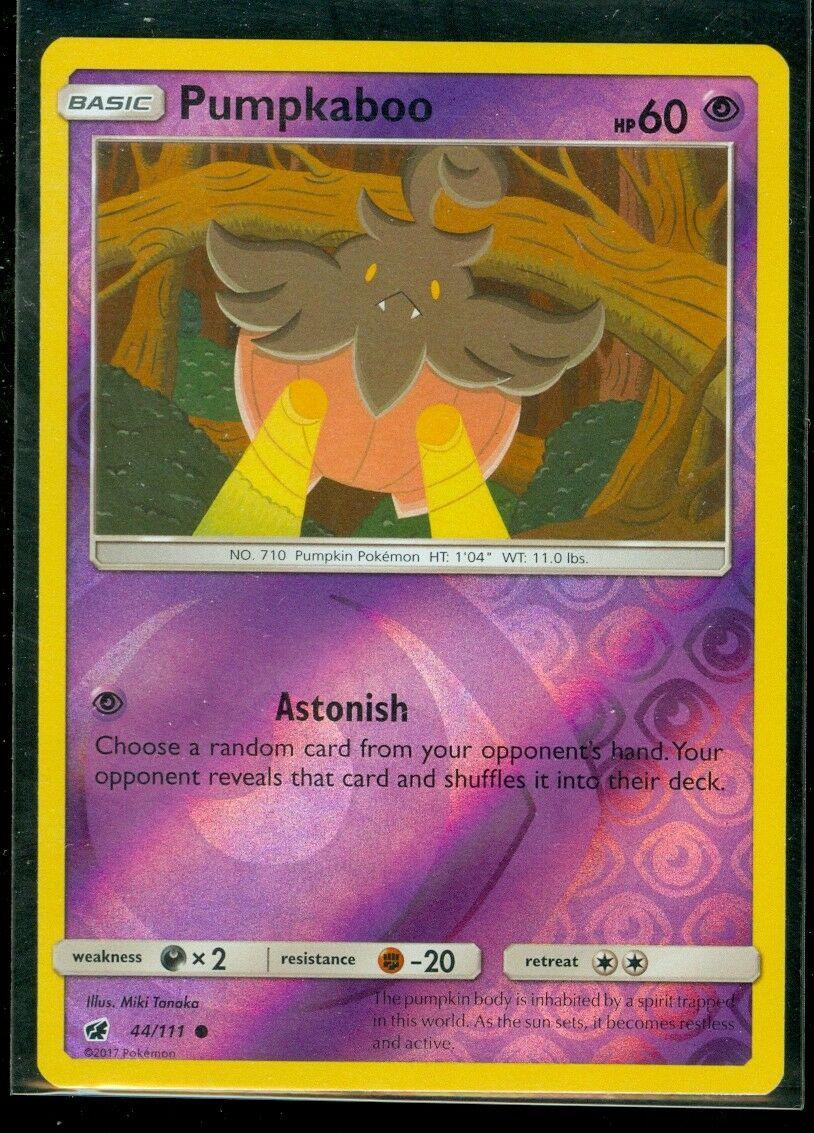 Pumpkaboo [Reverse Holo] #44 Prices | Pokemon Crimson Invasion ...