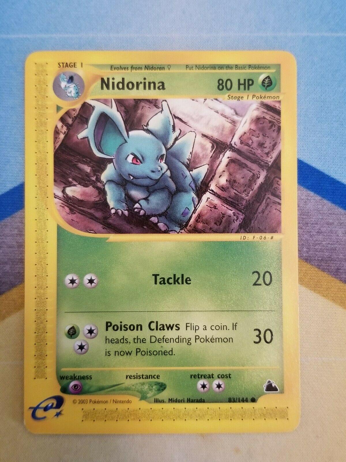 Nidorina #83 Prices | Pokemon Skyridge | Pokemon Cards
