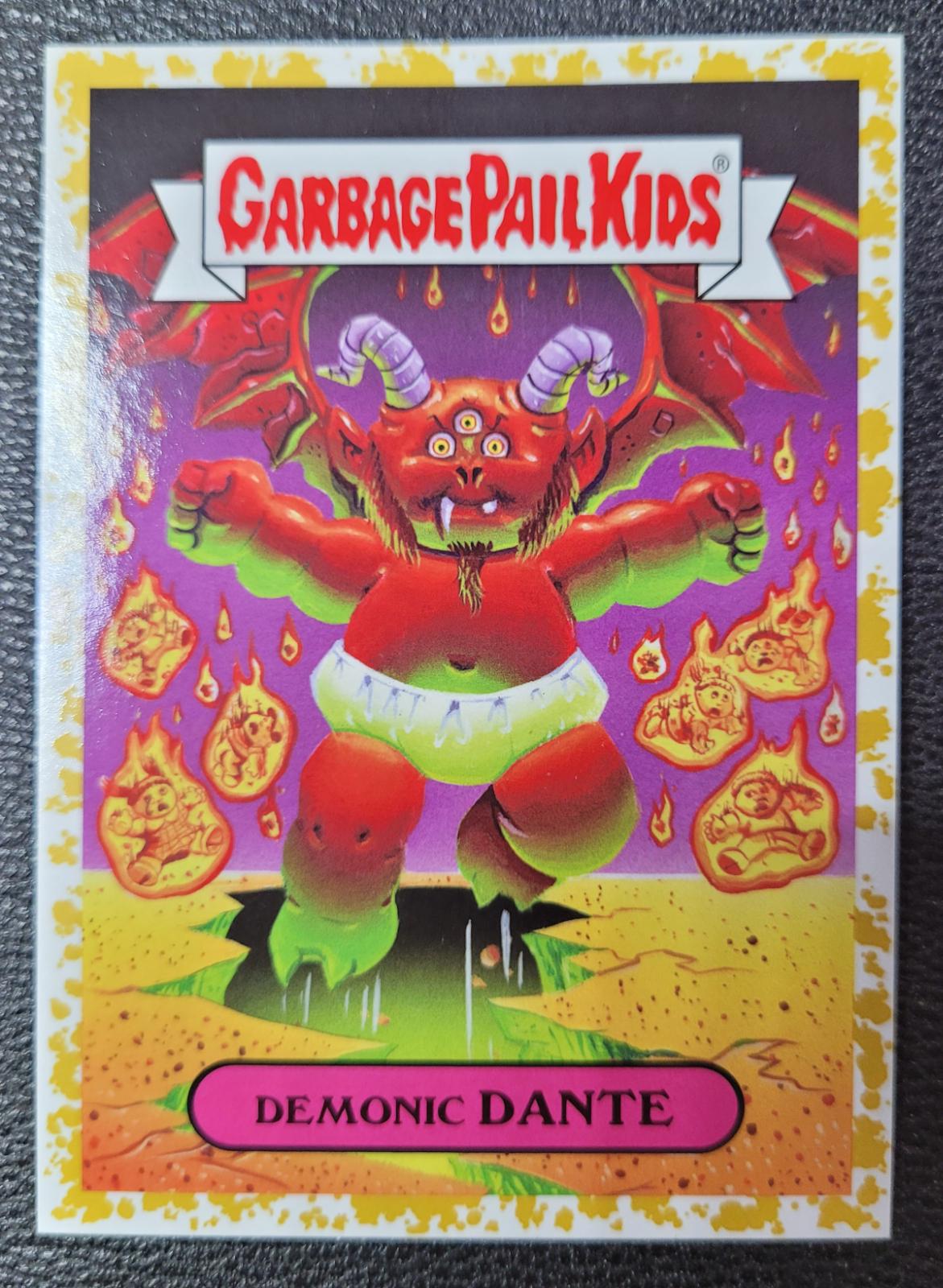 Demonic DANTE [Yellow] #8a Prices | Garbage Pail Kids Adam-Geddon | GPK ...