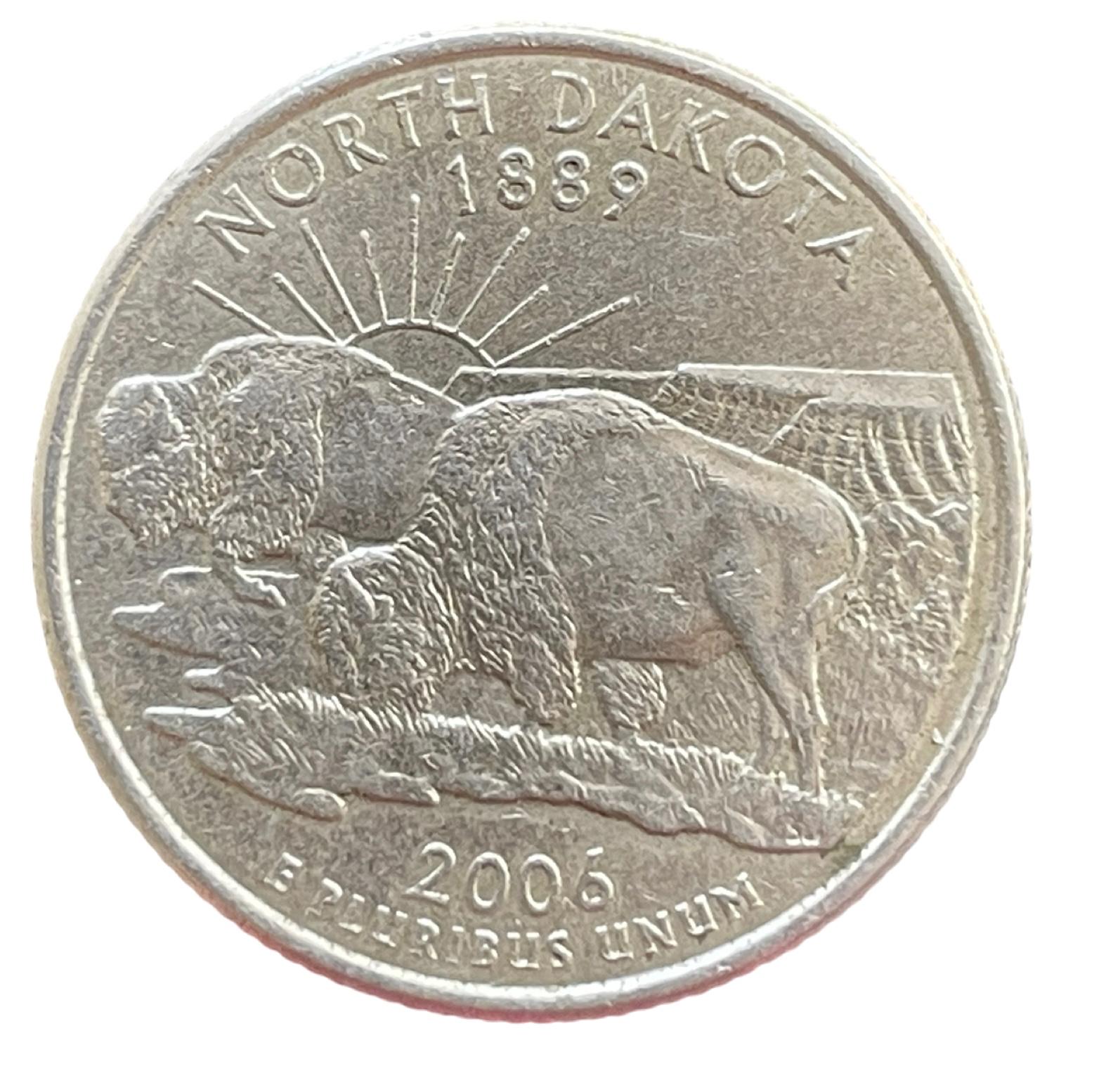 2006 D [NORTH DAKOTA] State Quarter Prices | Ungraded, NGC, PCGS Values