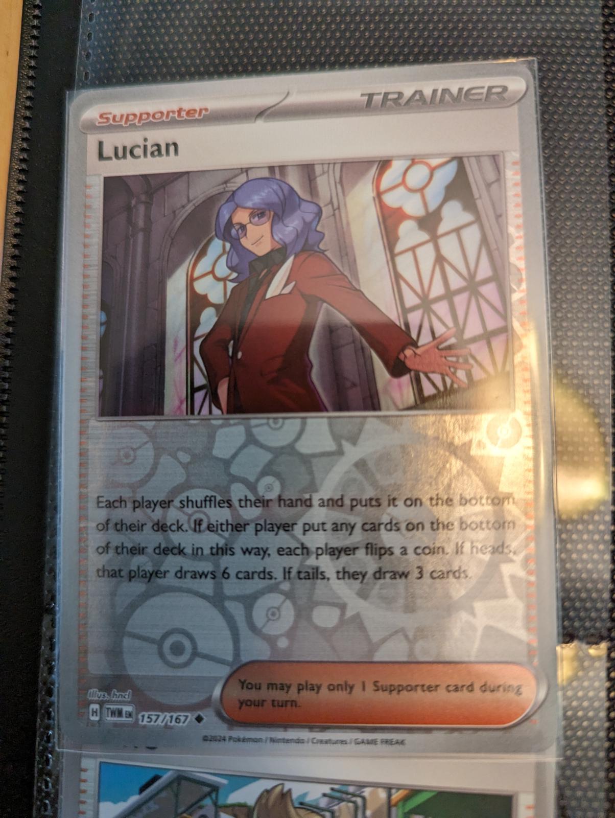 Lucian [Reverse Holo] #157 Prices | Pokemon Twilight Masquerade | Pokemon Cards