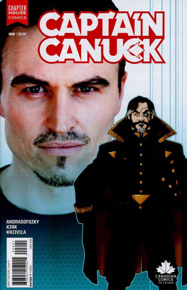 Captain Canuck [Photo] #8 (2016) Prices | Captain Canuck Series