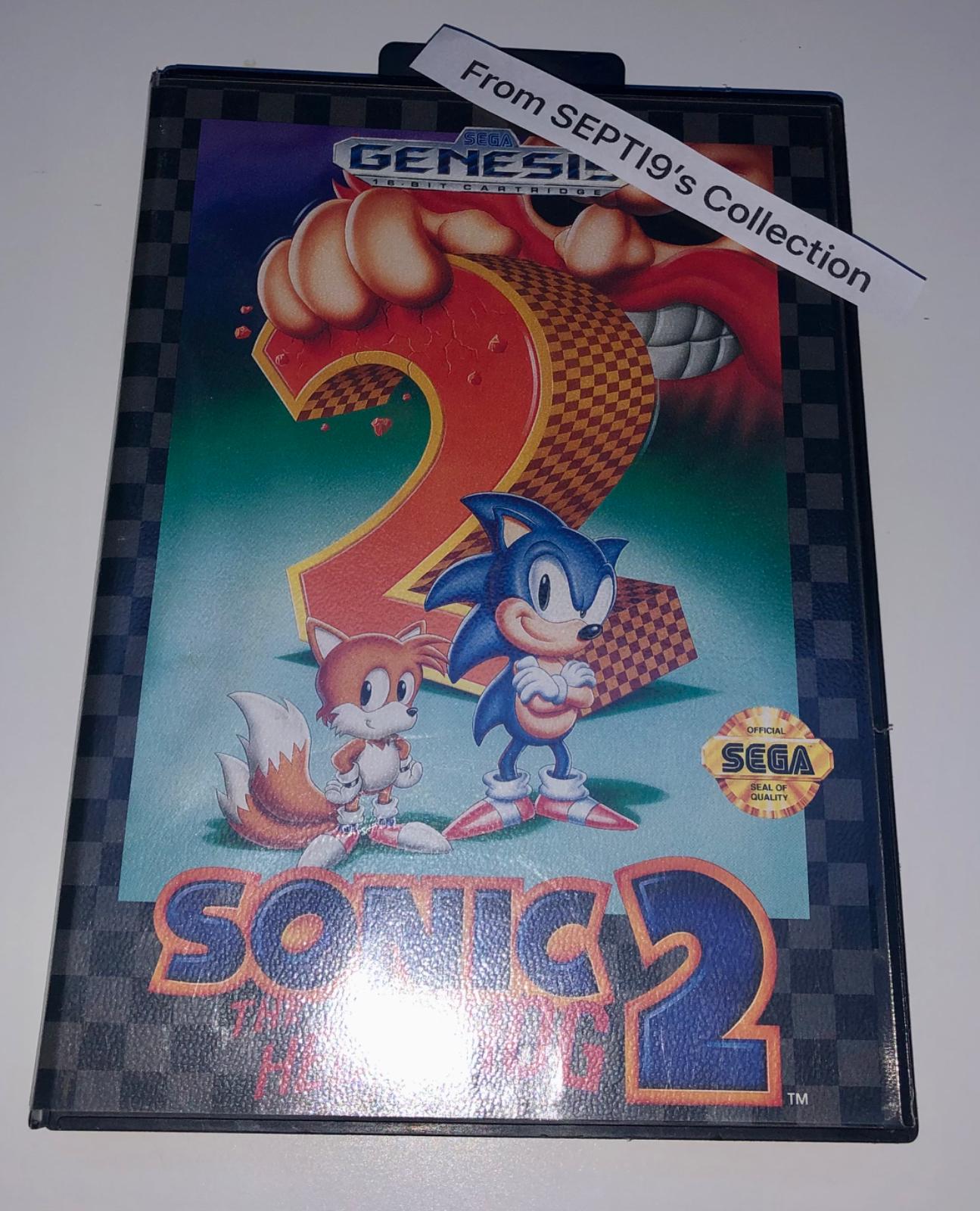 Sonic the Hedgehog 2 | Item, Box, and Manual | Sega Genesis