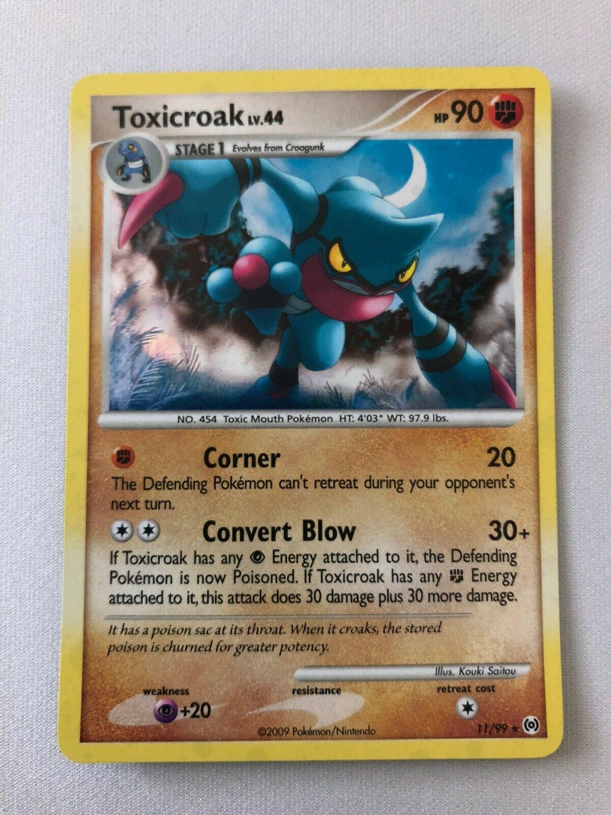 Toxicroak #11 Prices | Pokemon Arceus | Pokemon Cards