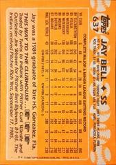 Jay Bell #637 Prices [Rookie] | 1988 Topps | Baseball Cards