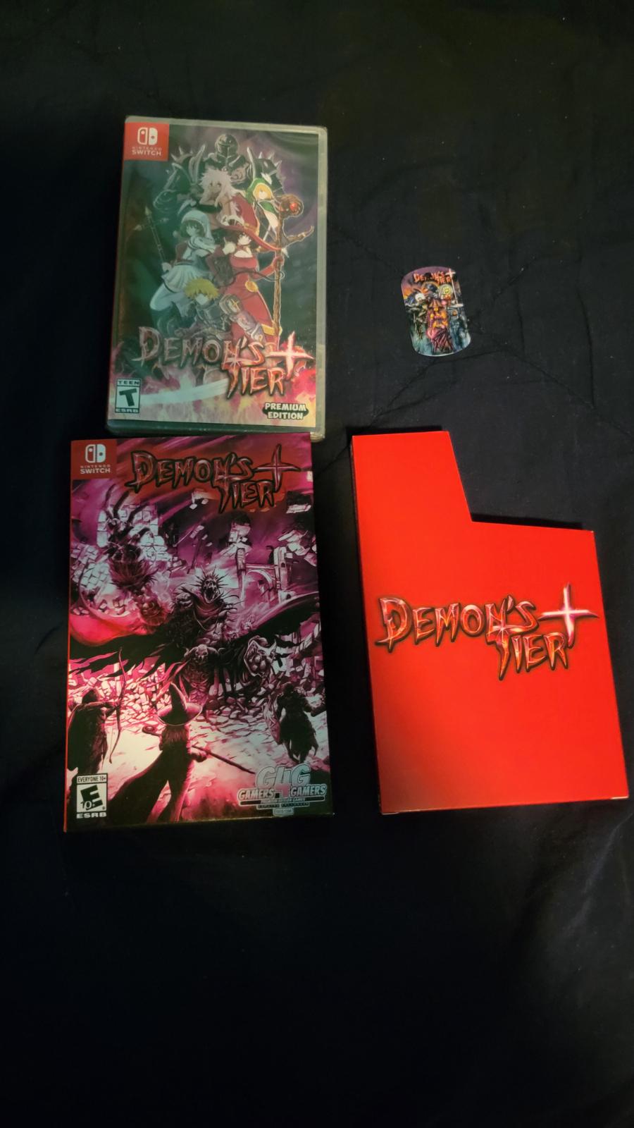 Demon's Tier+ [Gamers4Gamers Edition] | New Item, Box, and Manual ...
