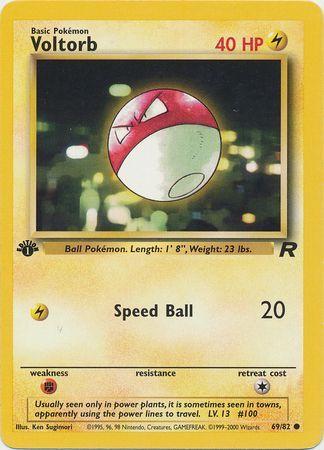 Voltorb [1st Edition] #69 Prices | Pokemon Team Rocket | Pokemon Cards