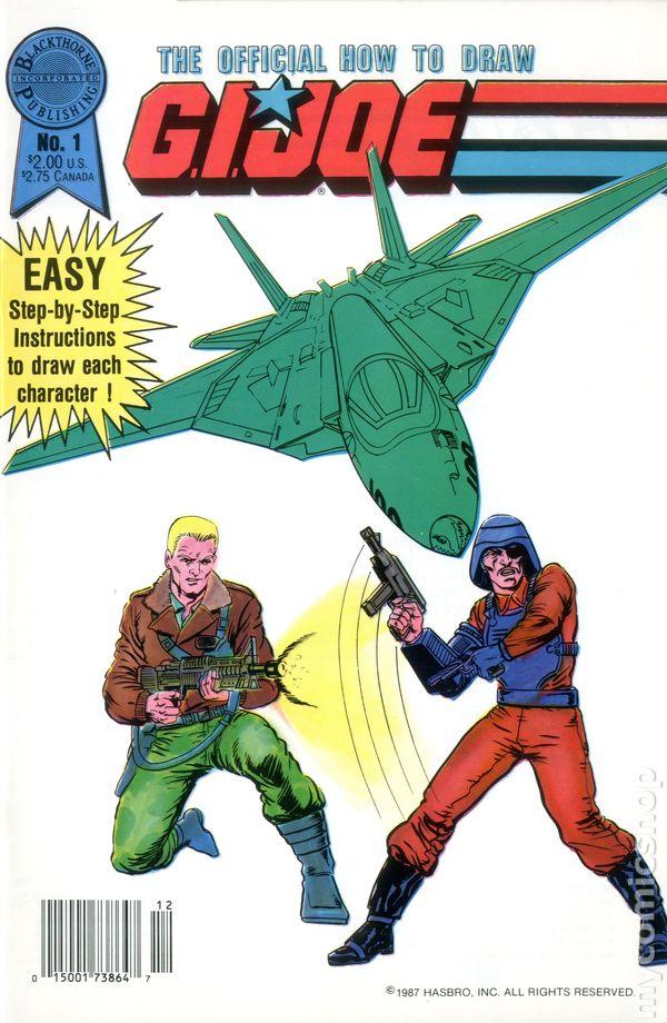 Official How To Draw G.I. Joe #1 (1987) Prices | Official How To Draw G ...