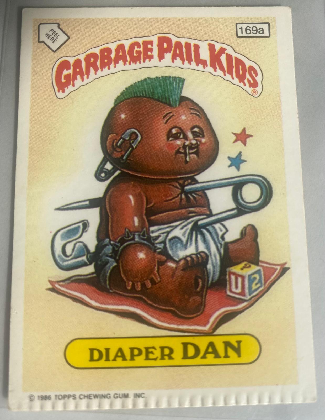 Diaper Dan #169A Prices | Garbage Pail Kids 1986 Mini | GPK Cards