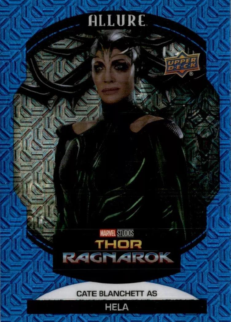 Cate Blanchett as Hela [Blue Line] #64 Prices | Marvel 2022 Allure ...