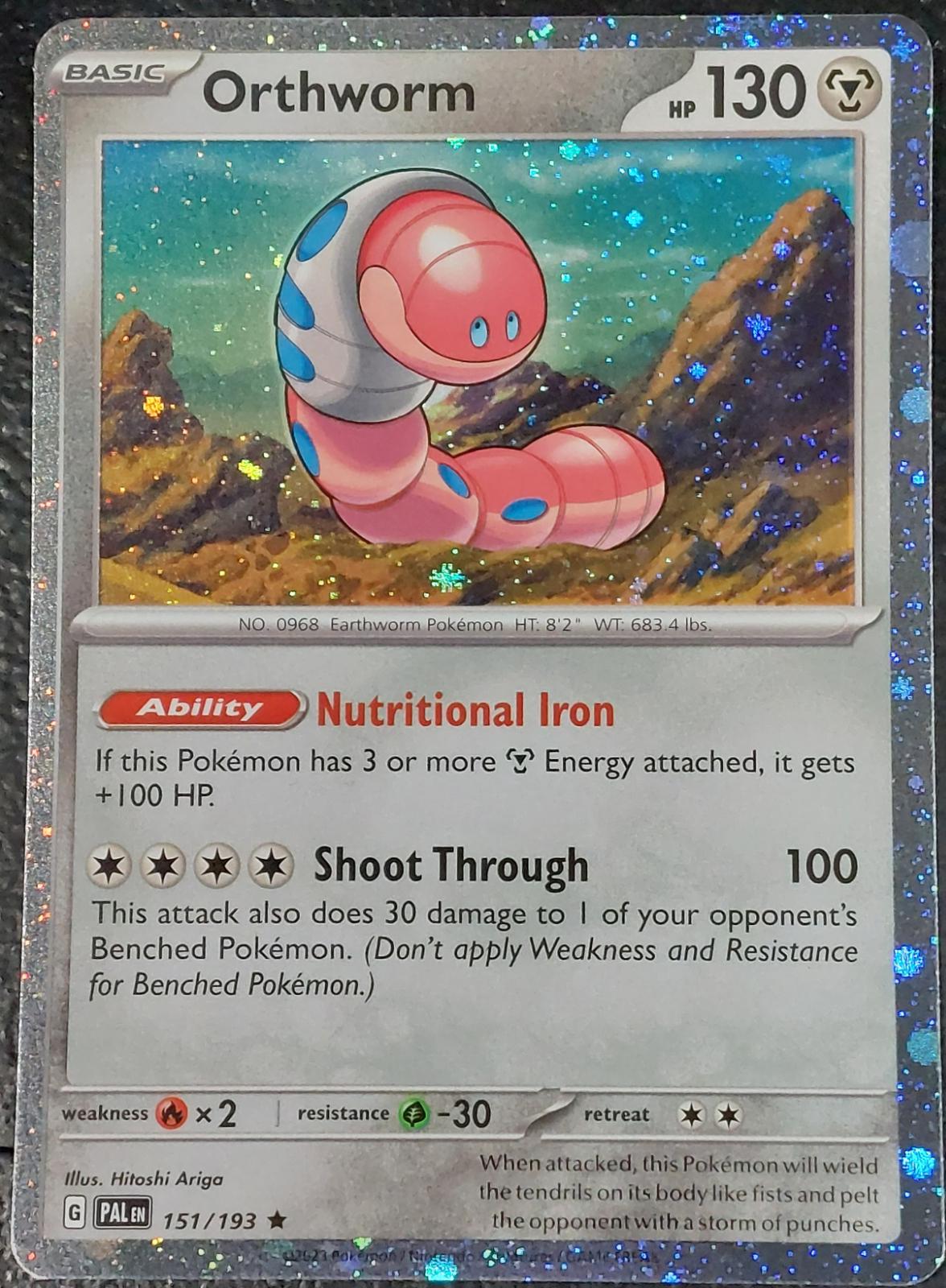 Orthworm [Cosmos Holo] #151 Prices | Pokemon Paldea Evolved | Pokemon Cards