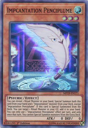 Impcantation Penciplume MP19-EN171 Prices | YuGiOh 2019 Gold ...