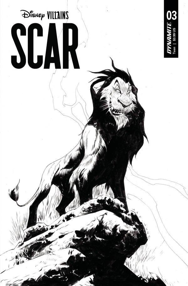 Disney Villains: Scar [Lee Sketch] #3 (2023) Prices | Disney Villains ...