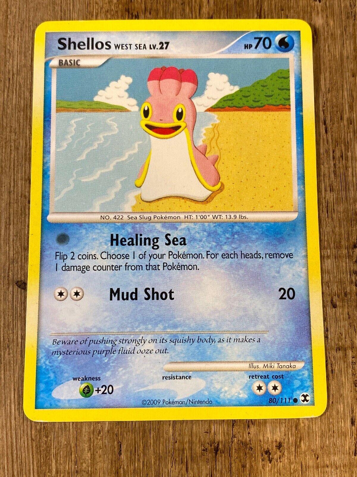 Shellos West Sea #80 Prices | Pokemon Rising Rivals | Pokemon Cards