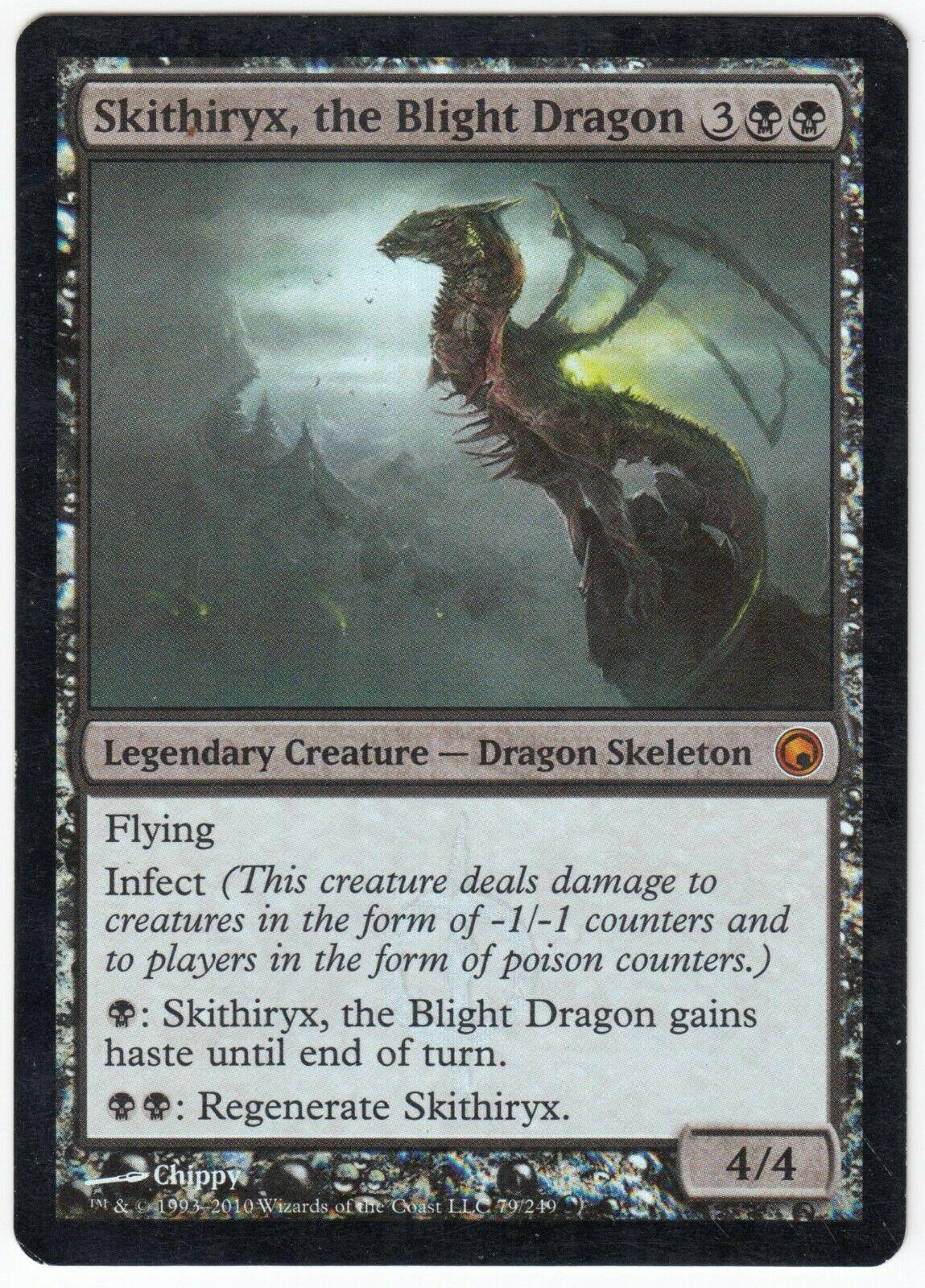 Skithiryx, the Blight Dragon [Foil] Prices | Magic Scars of Mirrodin ...