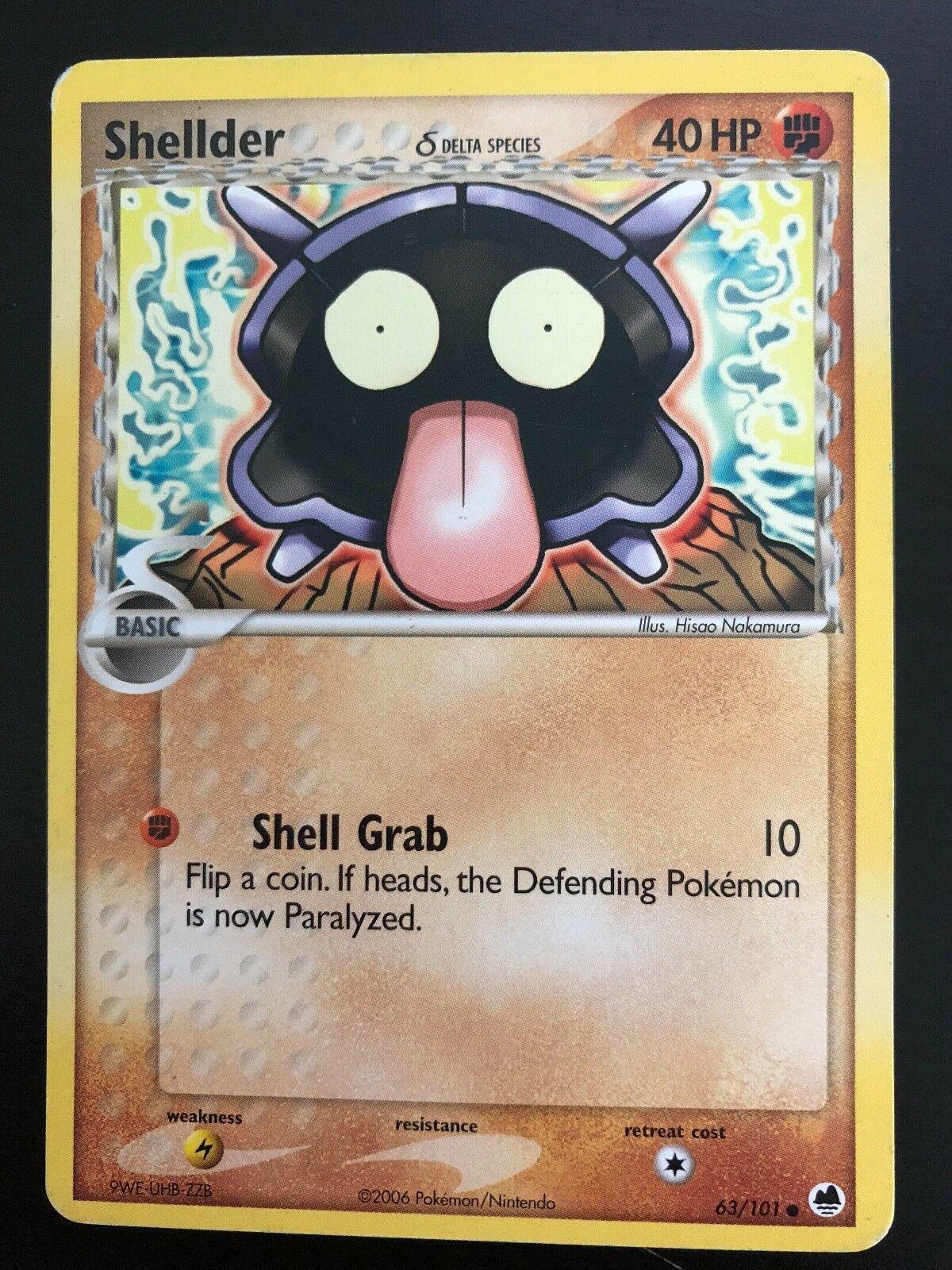 Shellder #63 Prices | Pokemon Dragon Frontiers | Pokemon Cards