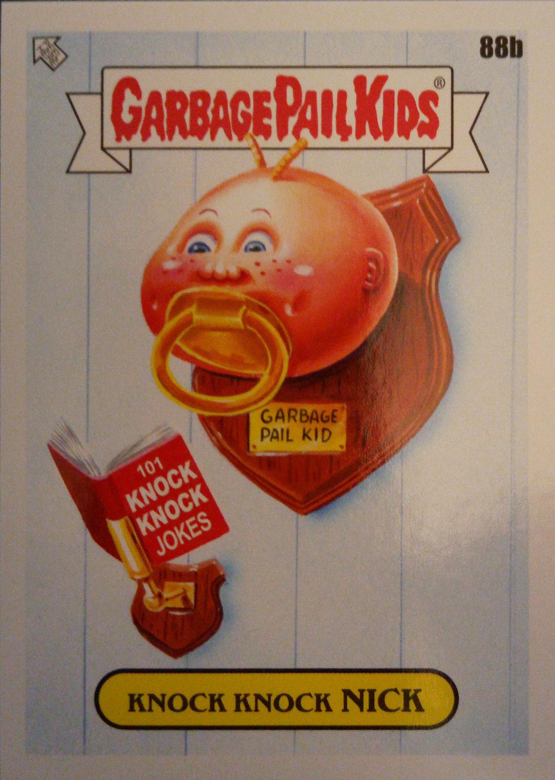 Knock Knock Nick #88b Prices | Garbage Pail Kids Book Worms | GPK Cards