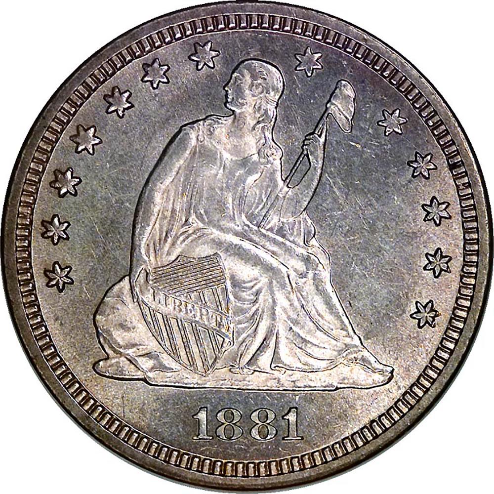 1881 Seated Liberty Quarter Prices | Ungraded, NGC, PCGS Values