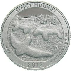 2017 D [EFFIGY MOUNDS] America the Beautiful Quarter Prices | Ungraded ...