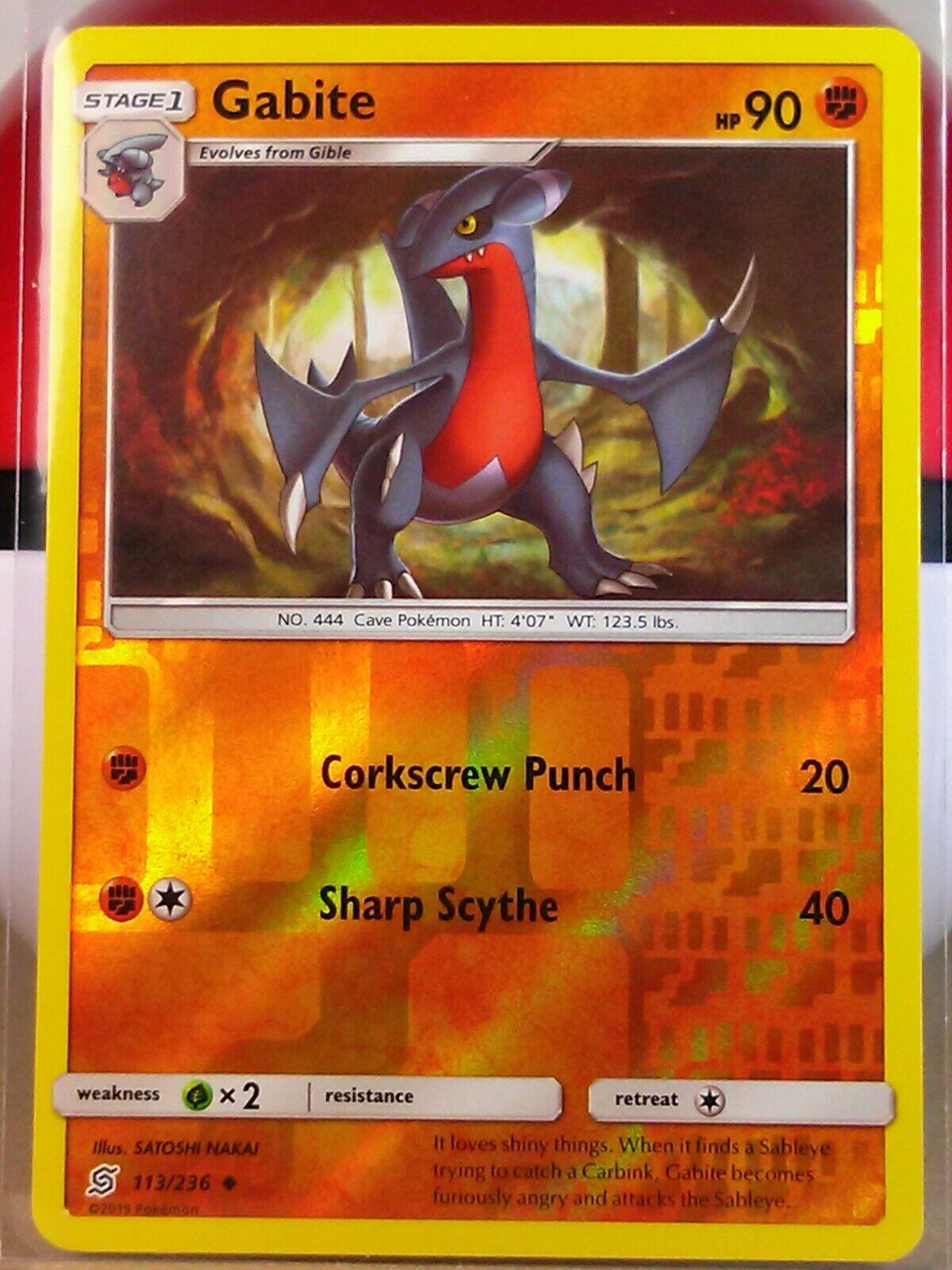 Gabite [Reverse Holo] #113 Prices | Pokemon Unified Minds | Pokemon Cards