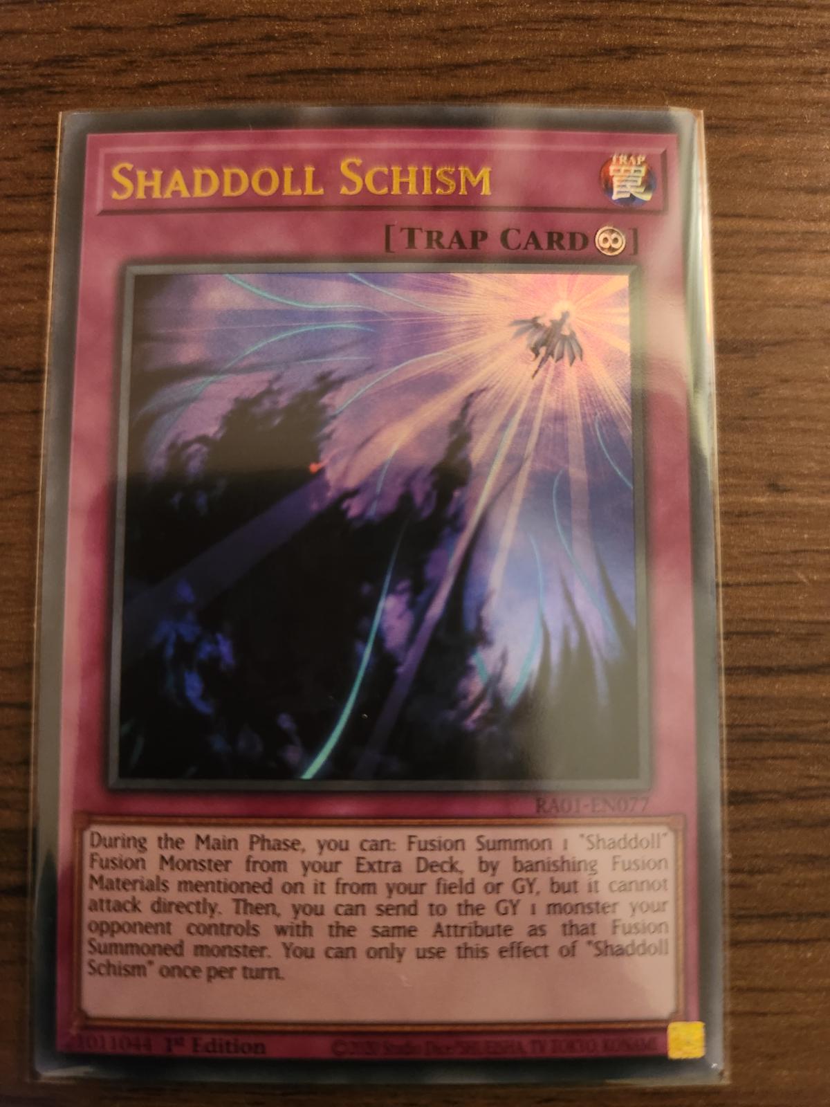 Shaddoll Schism [Ultra Rare] RA01-EN077 Prices | YuGiOh 25th ...