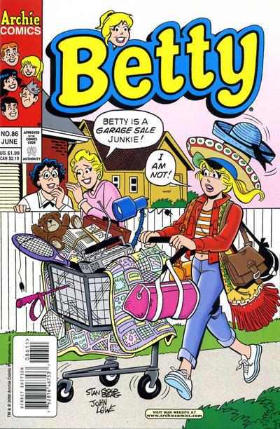 Betty #86 (2000) Prices | Betty Series