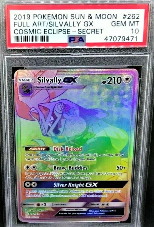 Silvally GX #262 Prices | Pokemon Cosmic Eclipse | Pokemon Cards
