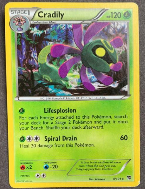 Cradily #4 Prices | Pokemon Plasma Blast | Pokemon Cards